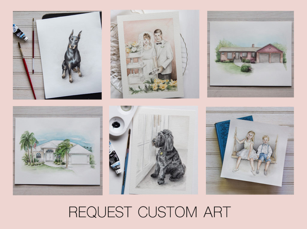 How to order custom artwork » Megan Kathryn Art & Design